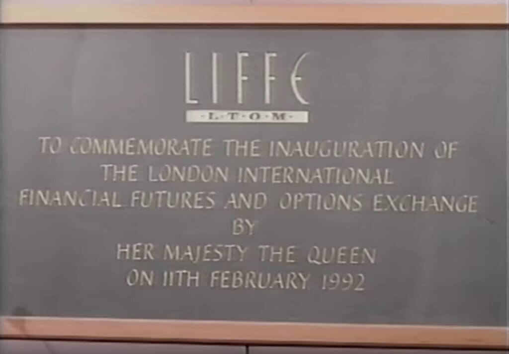 LIFFE - Open Outcry - Neil Lawson Baker